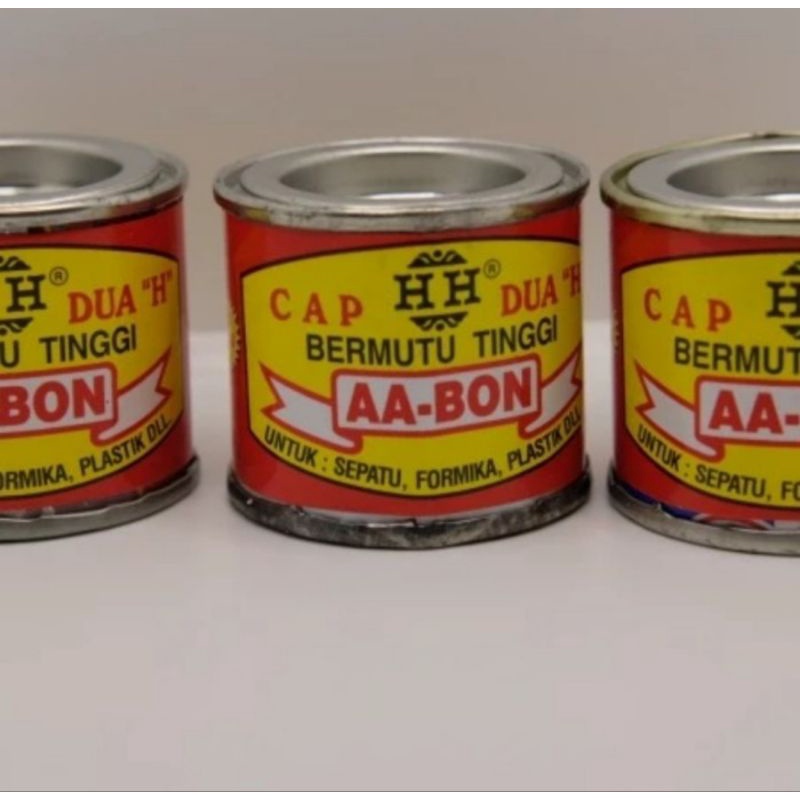Jual Lem Aibon Cap AA BON Lem Kuning Kaleng Kecil | Shopee Indonesia