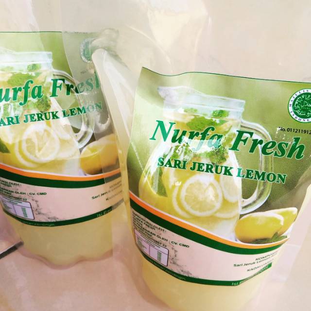 Jual Minuman Sarilemon Nurfa Fresh 500ml ( 1kg muat 2pouch ) | Shopee ...
