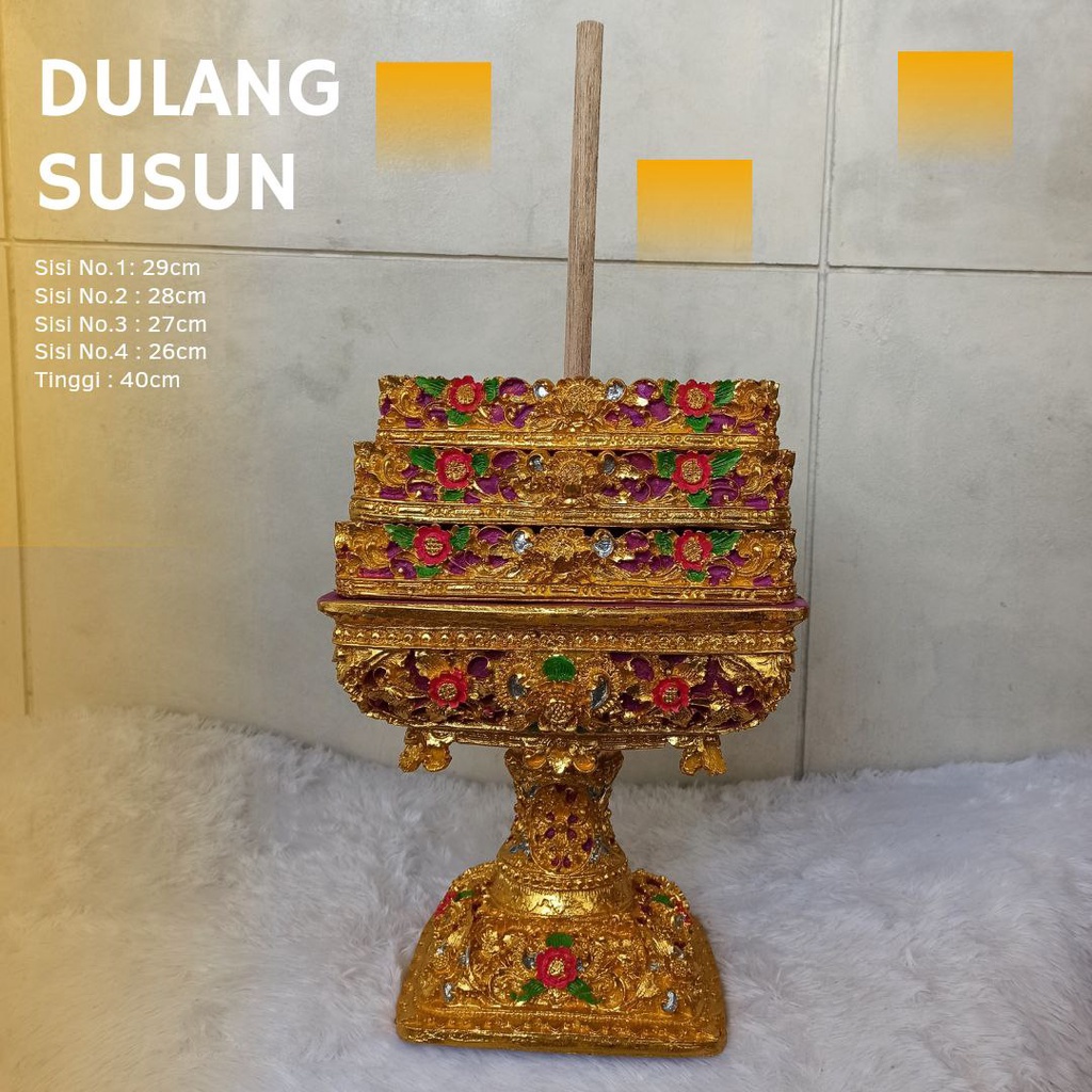 Jual SudanBali Dulang Fiber Susun Ukir Bali Wadah Sodan Khas Bali ...