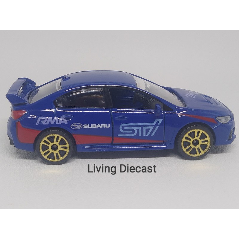 Jual Diecast Majorette Subaru ST racing car skala 64 (Blue color ...