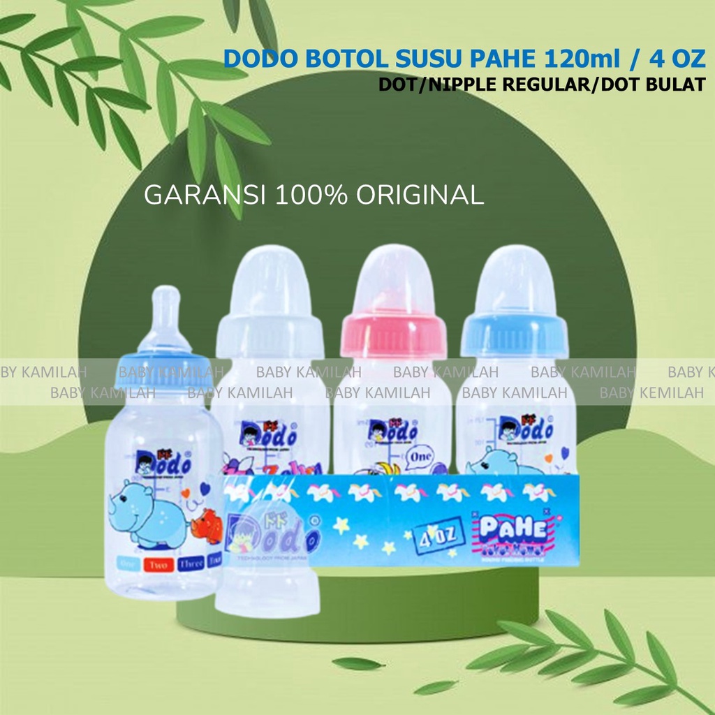 Jual DODO Botol SUSU Bayi Dot Bulat 120ml | Shopee Indonesia