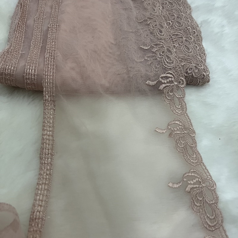 Jual renda tile premium/tile lembut harga per 50cm | Shopee Indonesia