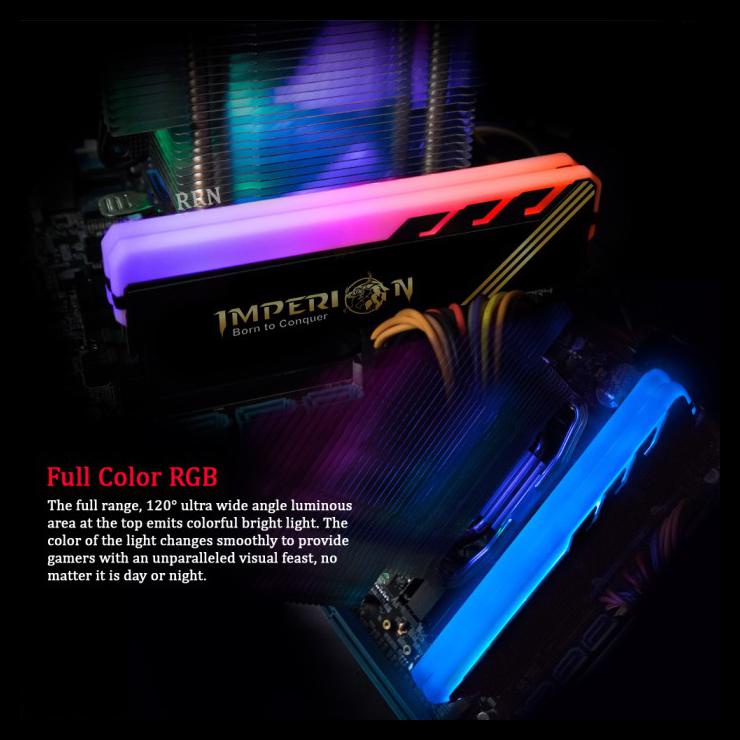 Jual Ram Imperion Rgb Ddr4 16gb 2x8gb 2666mhz Kit Ram Pc Rgb Gaming