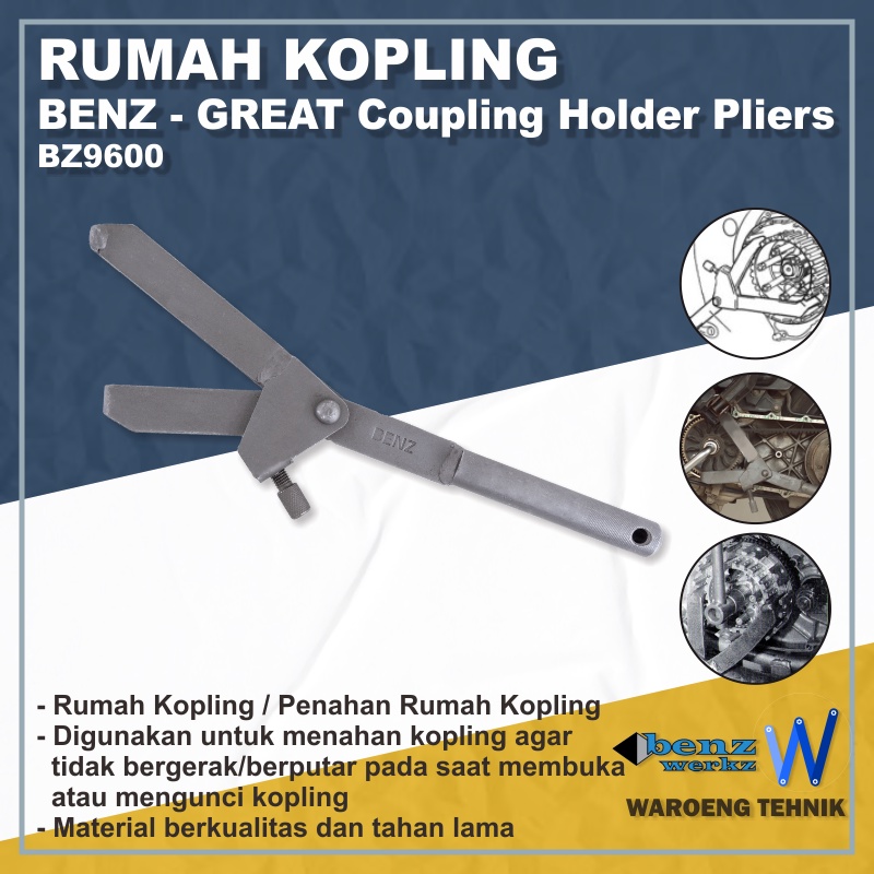 Jual Rumah Kopling BZ 9600 BENZ-GREAT Coupling Holder Pliers | Shopee ...