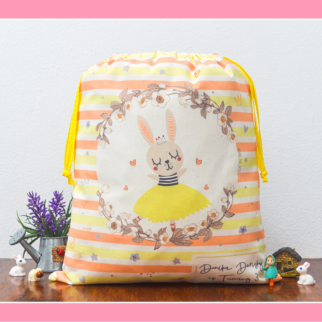 Jual Full Print 1 sisi Goodie Bag Pouch Serut Belacu Tas Ulang Tahun ...