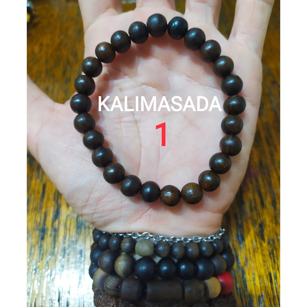 Jual Gelang Kayu Kalimosodo Kalimasada 8mm | Shopee Indonesia