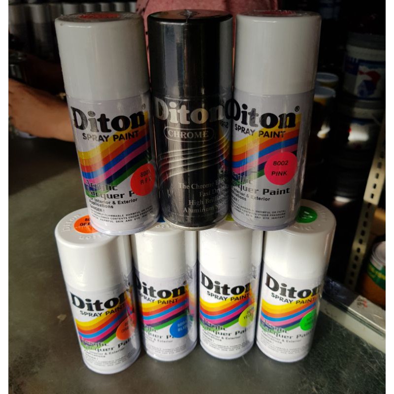 Jual CAT PILOK SEMPROT MERK DITON VARIAN WARNA STABILO ( 150 & 300 CC ...