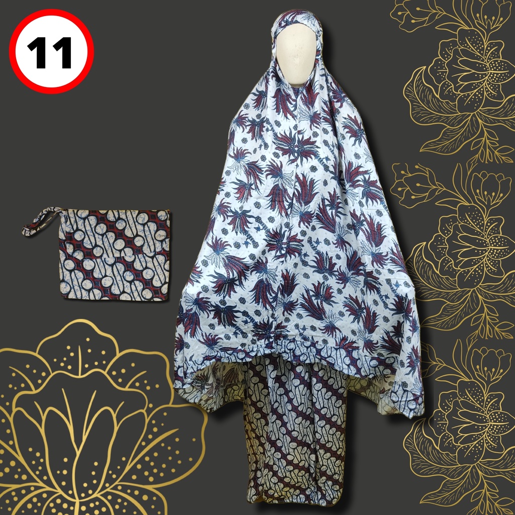 Jual MUKENA MOTIF BATIK | Shopee Indonesia