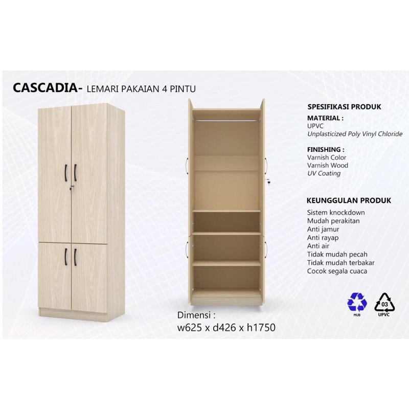 Jual lemari pakaian minimalis bahan PVC | Shopee Indonesia