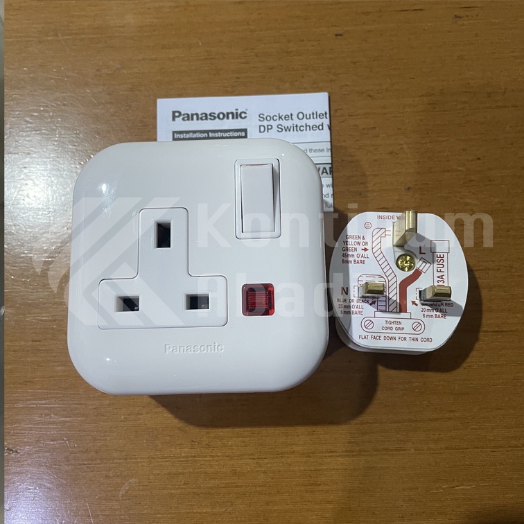 Jual STOP KONTAK / COLOKAN / SAKLAR LISTRIK AC KAKI 3 OUTBOW ...