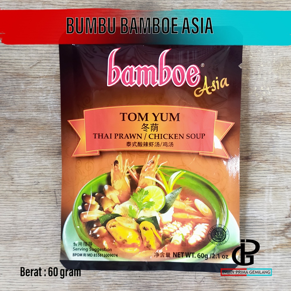 Jual Bumbu Dapur BAMBOE ASIA / Bumbu Masak instan Praktis Tomyum | Shopee Indonesia
