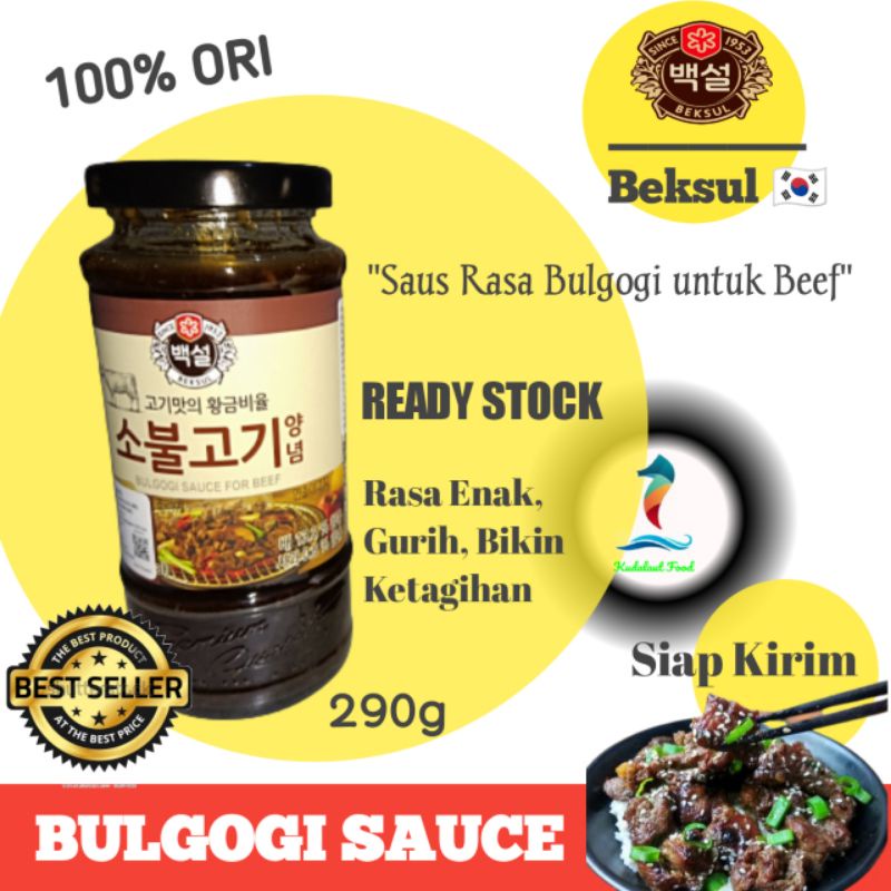 Jual Beksul 🇰🇷 Bulgogi Sauce / Saus Bulgogi for Beef ; 290g | Shopee Indonesia