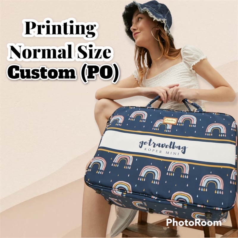 Jual PO CUSTOM NORMAL SIZE PRINTING / TAS WATERPROOF/ TAS TRAVEL / TAS ...