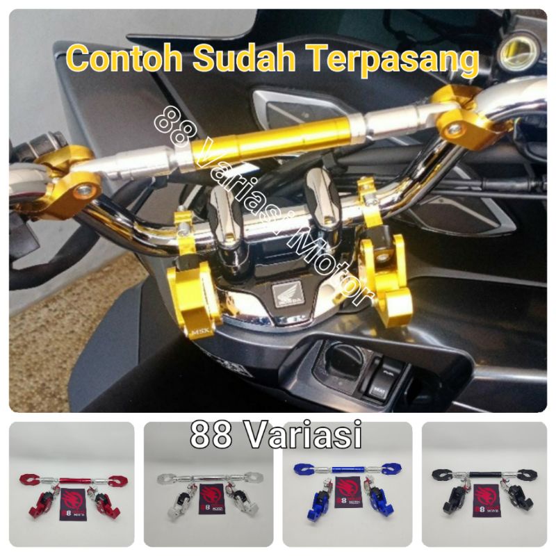 Jual Paket Palang Stang Besar Bisa Stel Full CNC dan 2 Pcs gantungan ...
