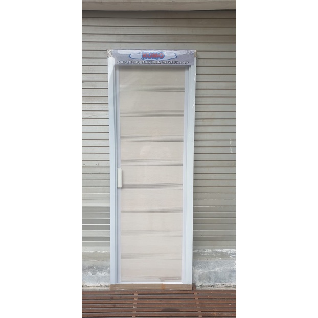 Jual Pintu Full PVC Kumo [PVC Premium] White Cream | Shopee Indonesia
