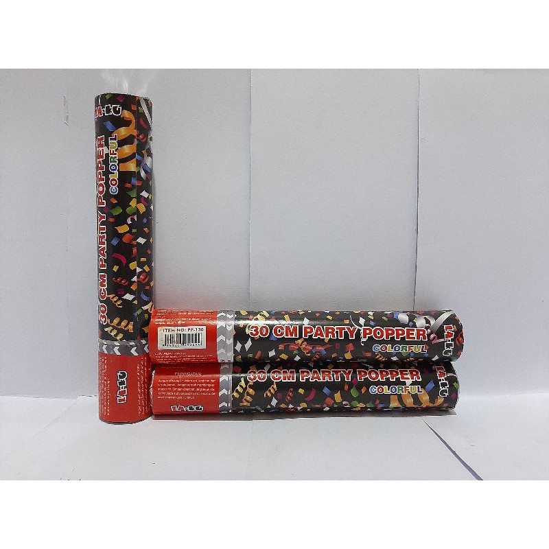 Jual Conffeti Party Popper / Konfeti Tekan 30cm | Shopee Indonesia