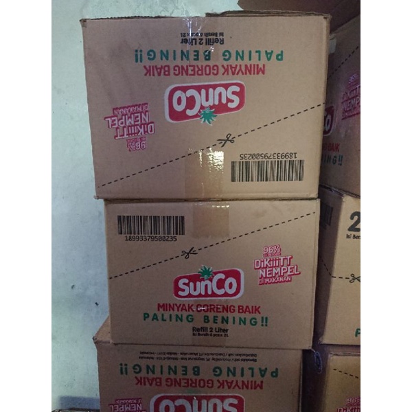 Jual Kardus Karton minyak sunco 2l | Shopee Indonesia