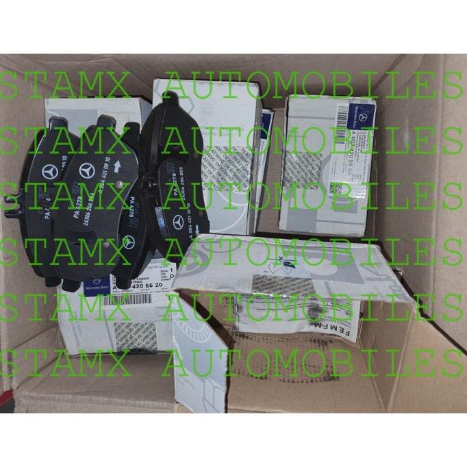 Jual Kampas Rem / Brake Pads original genuine Mercedes W204 / W207 ...
