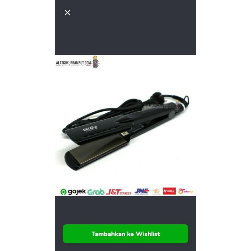 Jual Catok Rambut Mikata | Shopee Indonesia