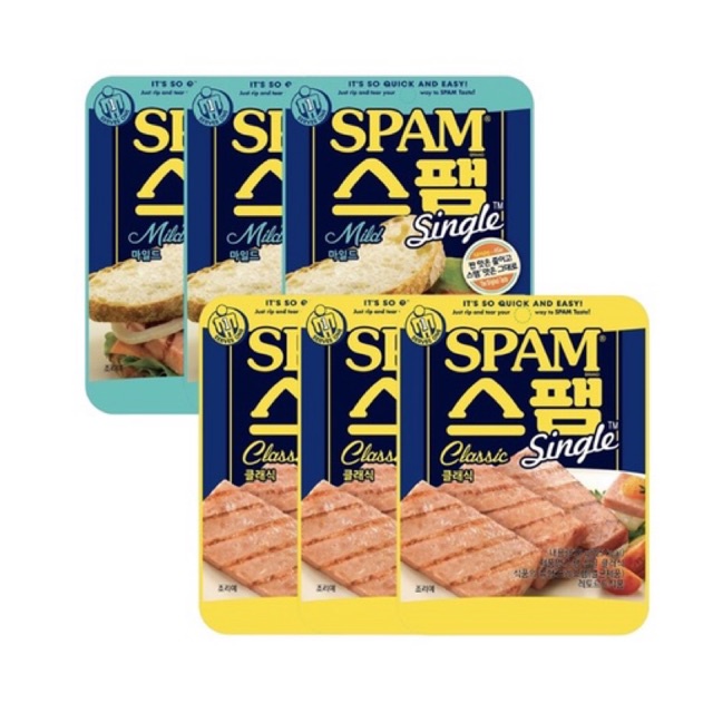 Jual CJ Spam Classic /Mild Daging Ham Kaleng Korea 80 gr | Shopee Indonesia
