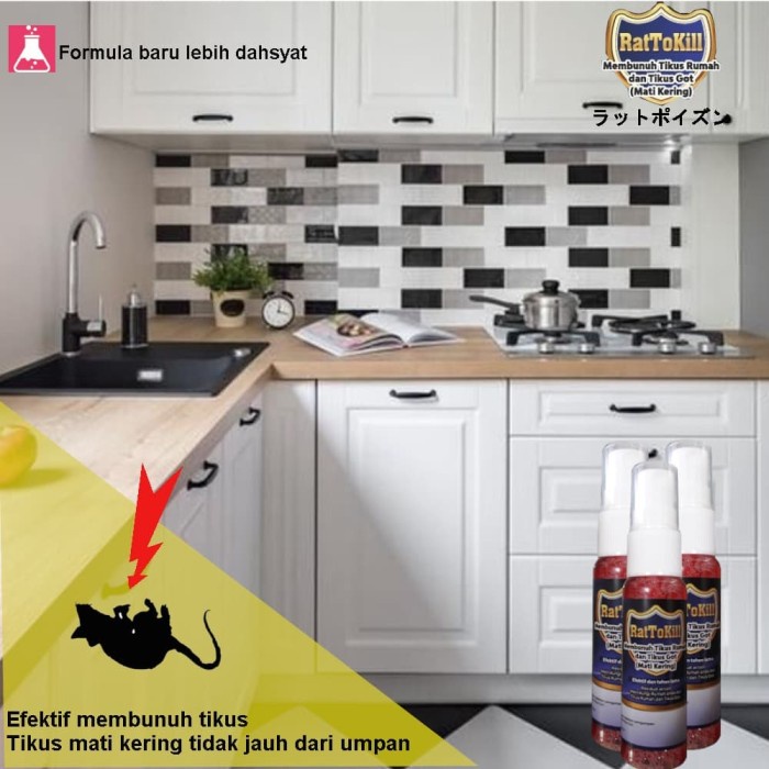 Jual Lucina- Racun Tikus Semprot 30 ml (Tikus mati kering) | Shopee ...