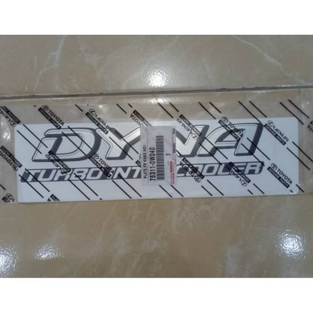 Jual STICKER DYNA TURBO INTERCOOLER | Shopee Indonesia