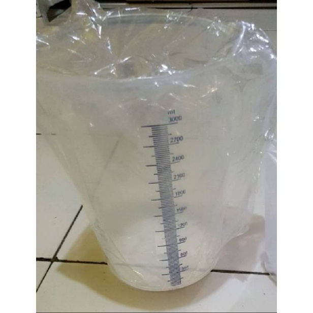 Jual Gelas Takar 3 Liter Green Leaf 1833 Lebih Tebal dan Kuat / Gelas ...