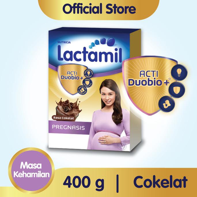 Jual Lactamil Pregnasis Minuman Ibu Hamil Coklat 400gr | Shopee Indonesia