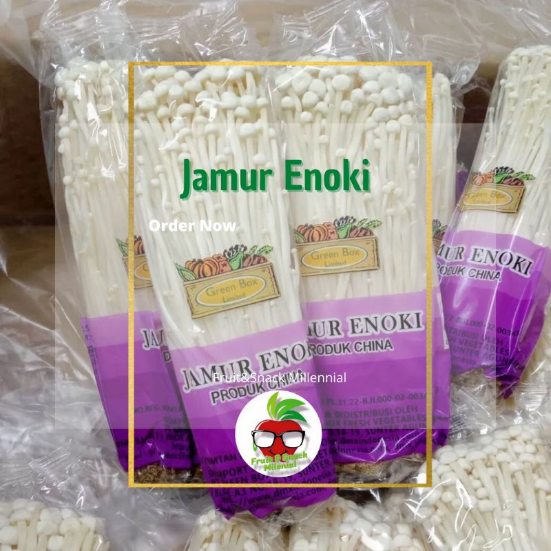 Jual Jamur Enoki 1 Box | Shopee Indonesia