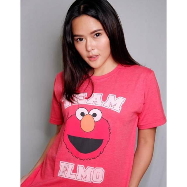 Jual KAOS ELMO TEAM SESAME STREET UNISEX | Shopee Indonesia