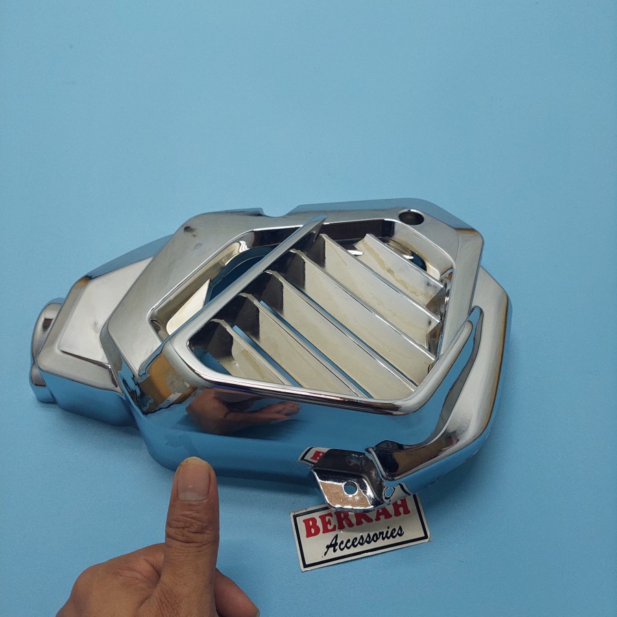 Jual Tutup radiator vario 125 old vario 125 bohlan chroome pnp | Shopee ...