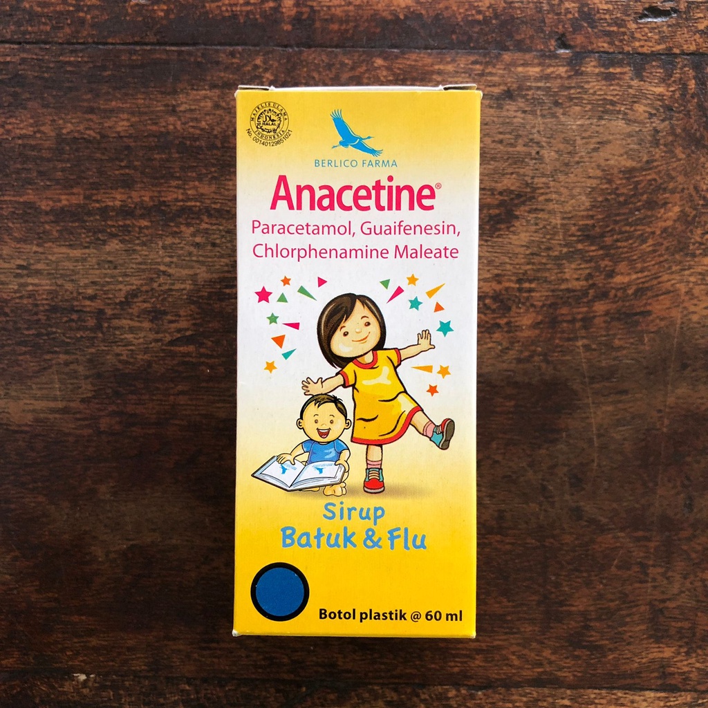 Jual Anacetine Sirup Flu Batuk 60ml | Shopee Indonesia