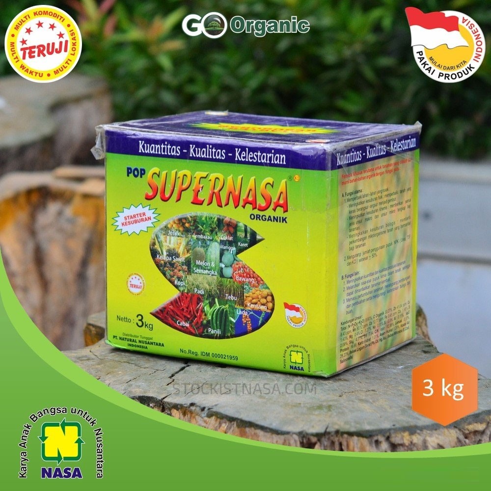 Jual PUPUK ORGANIK SUPERNASA 3Kg | Shopee Indonesia