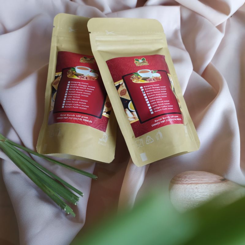 Jual Minuman Jamu Instan Instant Bubuk Serbuk Tradisional Rempah Fitria ...