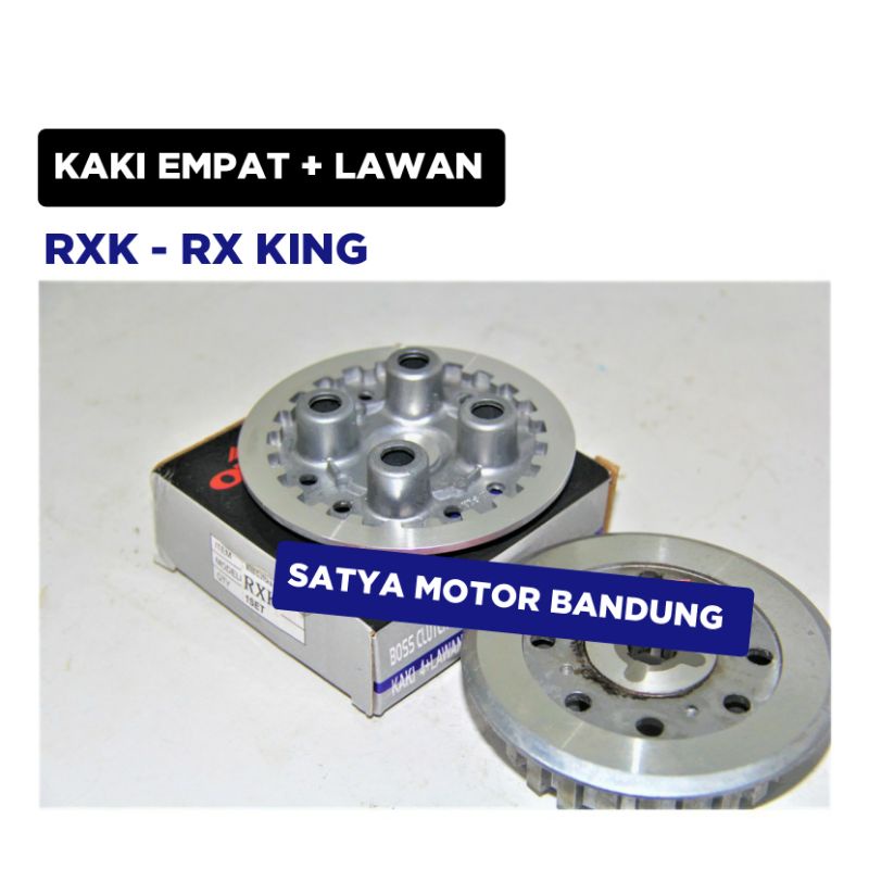 Jual Kaki Empat + Lawan RXK - RX king / Rumah Kopling Motor Lawan Mangkok Kampas Ganda / Okm ...