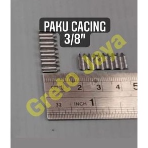 Jual ( 3/8" ) Paku Cacing 9mm Sambungan Sambung Triplek Papan 3/8 inch ...