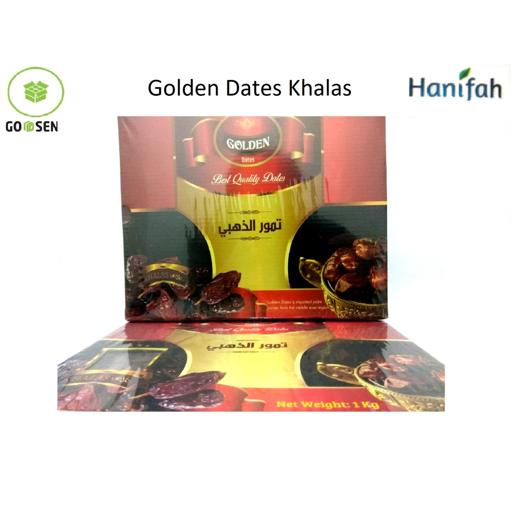 Jual Golden Dates Khalas - Kurma Khalas 1 Kg | Shopee Indonesia