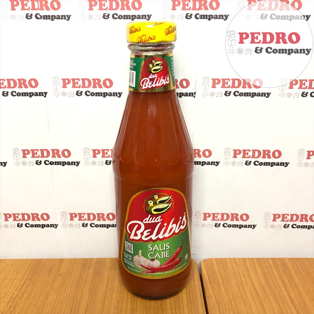 Jual Dua belibis saus cabe 340ml - botol kaca - chili sauce chilli | Shopee Indonesia