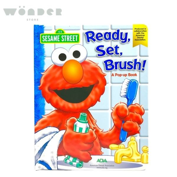 Jual Readers Digest - Sesame Street Ready, Set, Brush! A Pop-Up Book ...