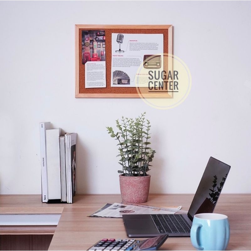 Jual Papan Gabus/Cork Board/Fibre Board 40x30 cm | Shopee Indonesia