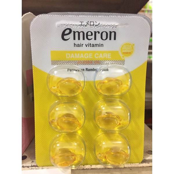 Jual Emeron hair vitamin rambut sachet | Shopee Indonesia