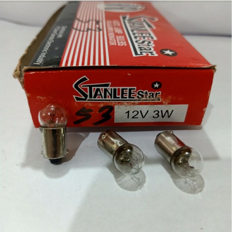 Jual Bohlam Lampu Senter / Km Putar Kecil Stanlee Star 12V-3W (53 ...