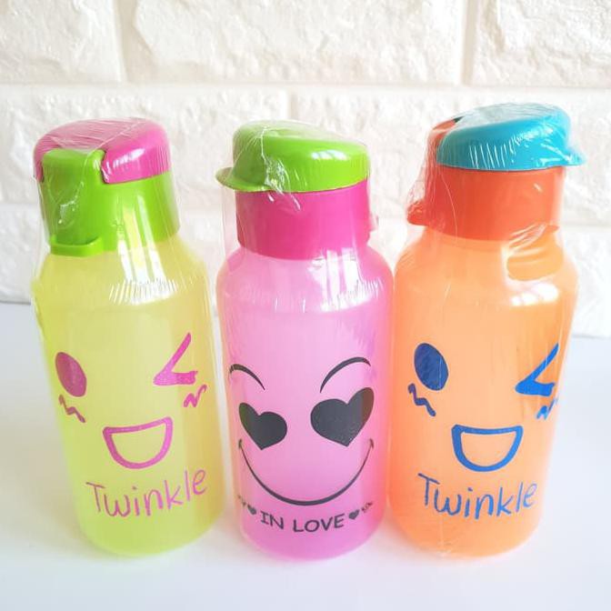 Jual Botol Minum Emoticon / Botol Air 350ml / Botol Lucu / Botol Gambar ...