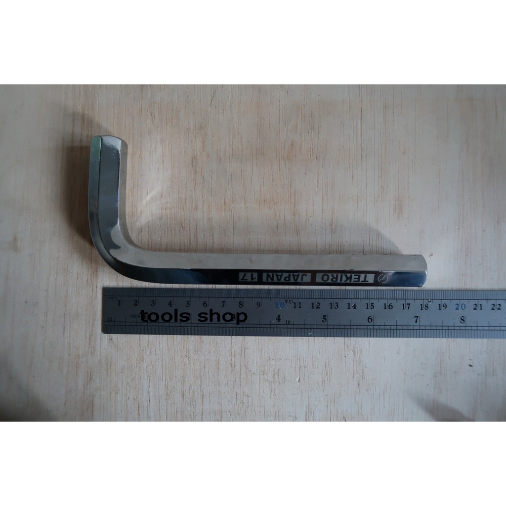 Jual TEKIRO Kunci L Pendek 17mm/ Hex Key Short 17 mm | Shopee Indonesia