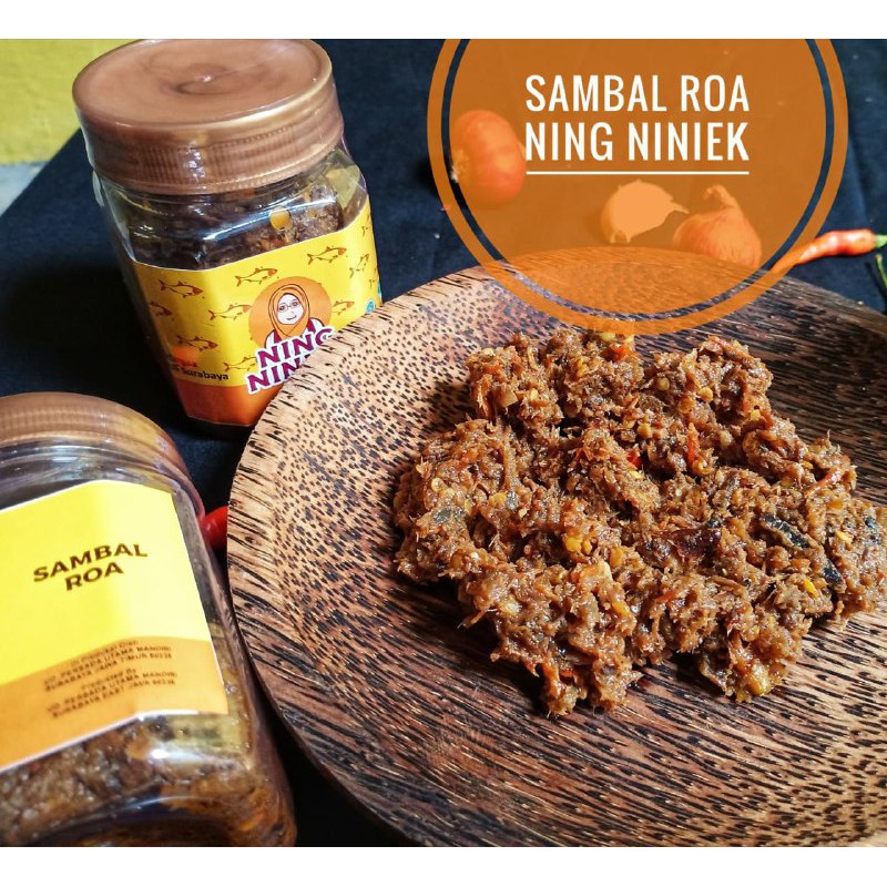 Jual Sambal Ikan Roa (Sambel Roa Asap) Pedas Ning Niniek | Shopee Indonesia