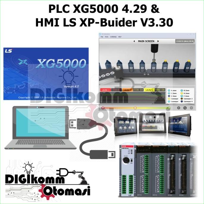 Jual {{{{}}] Software PLC XG5000 4.29 & HMI LS XP-Buider V3.20 | Shopee ...