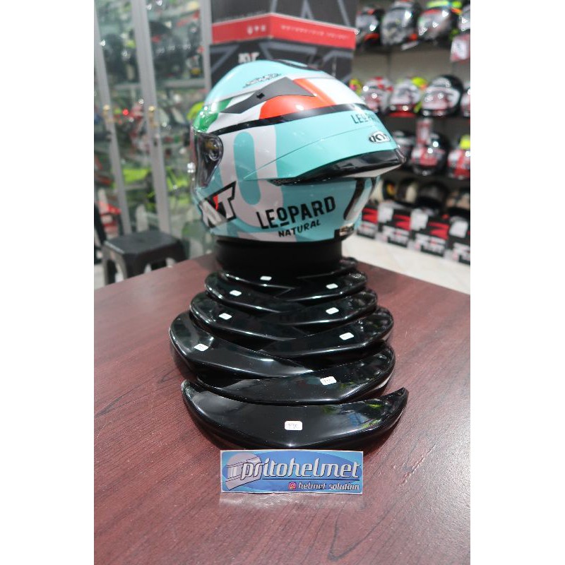 Jual Spoiler 3D Black KYT TT Course | Shopee Indonesia