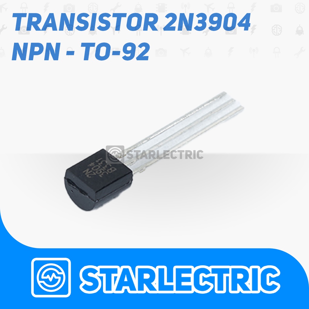 Jual Transistor 2N3904 2N 3904 NPN Transistor TO-92 | Shopee Indonesia
