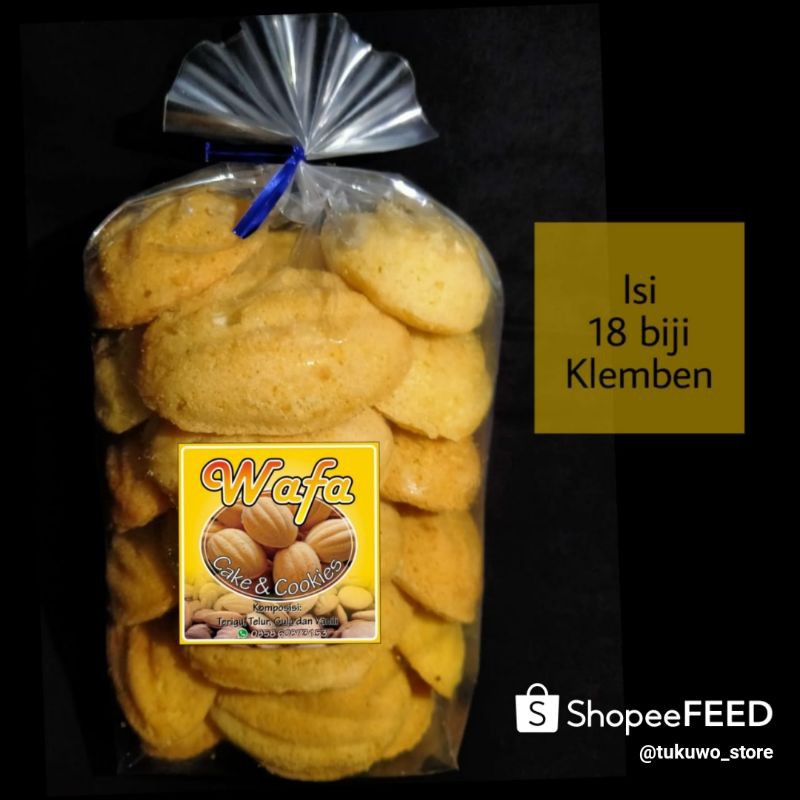 Jual KUE KERING KLEMBEN | PLEMBEN | BOLU KERING WAFA ISI 18 BIJI /OLEH ...