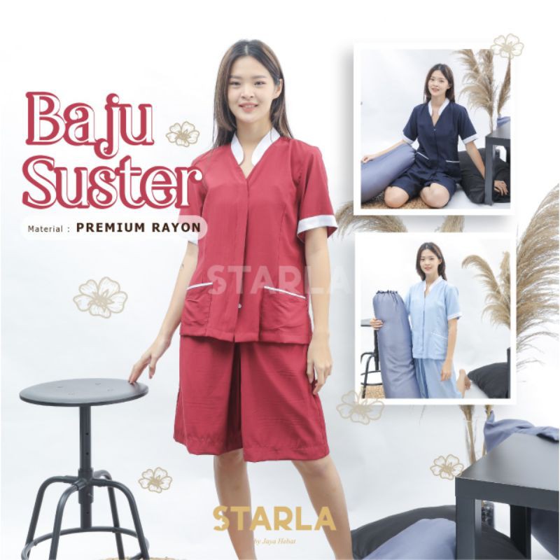 Jual BAJU SUSTER / SERAGAM BABY SITTER / SERAGAM SUSTER / BAJU SERAGAM ...